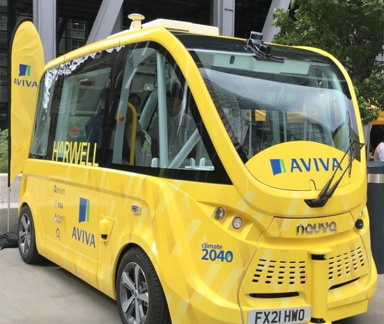 Darwin launches autonomous shuttle service - Harwell Campus