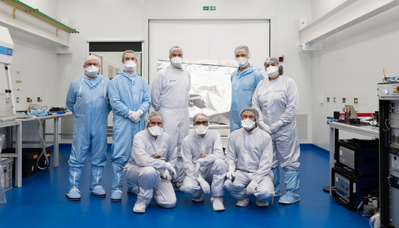 Microcarb arrives at Harwell Campus